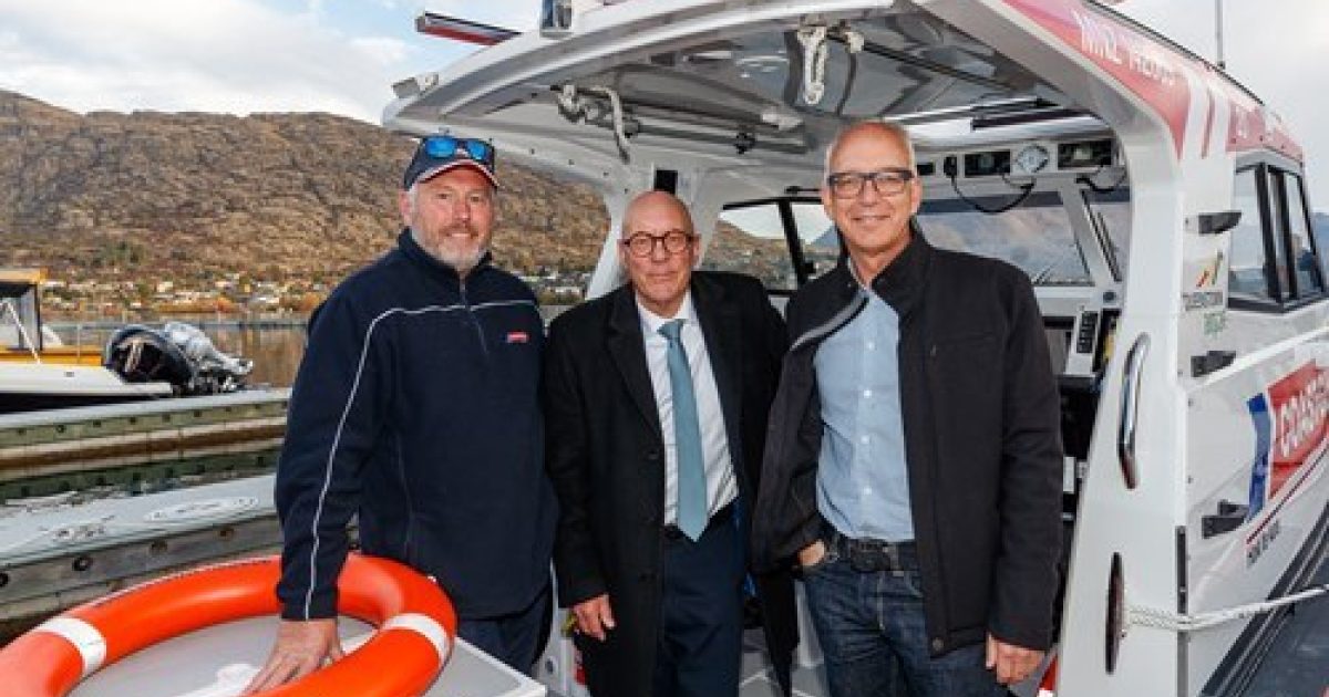 Queenstown’s new Lotto-funded CRV christened in special… | Coastguard